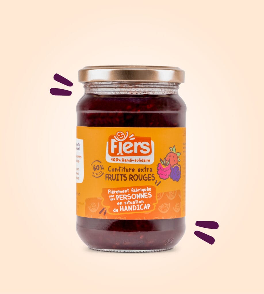 Confiture extra Fruits Rouges | Fiers la Marque